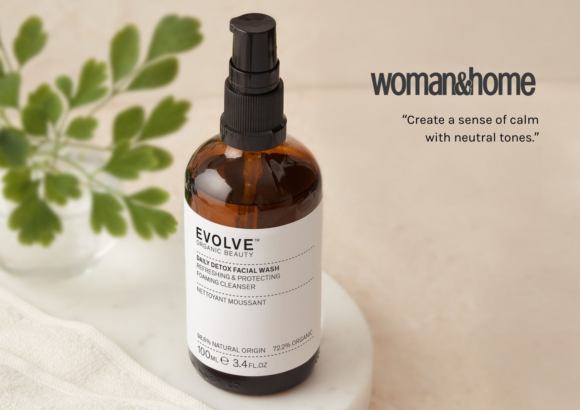 WOMAN & HOME – Evolve Organic Beauty